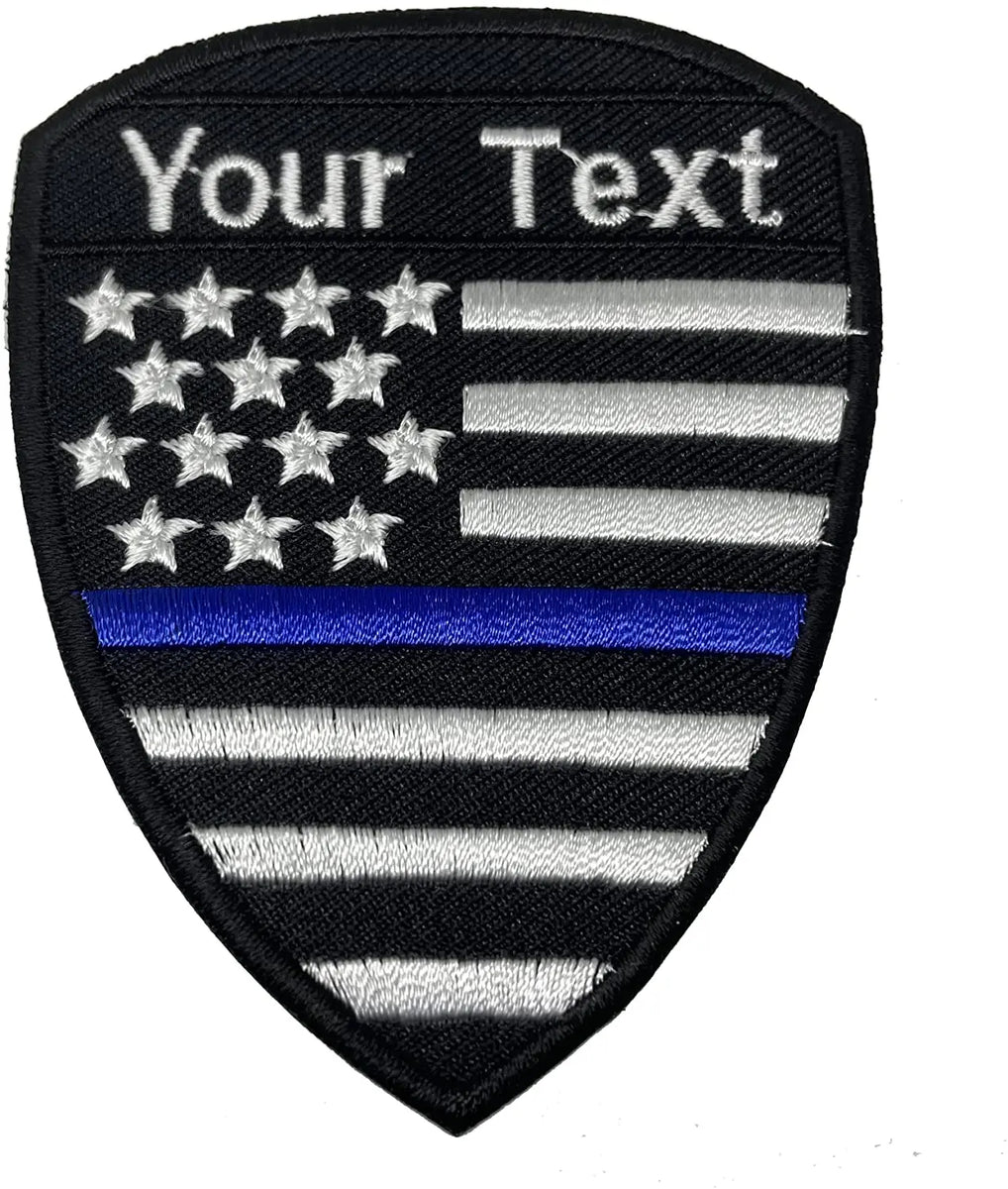 Customizable Tactical Name sheild,patch Badge – Militaryvetsusa